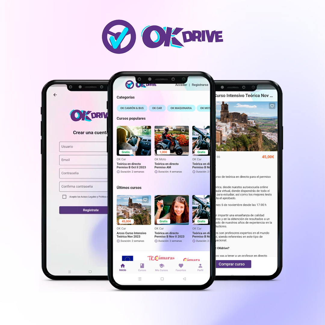Aplicación móvil OKdrive
